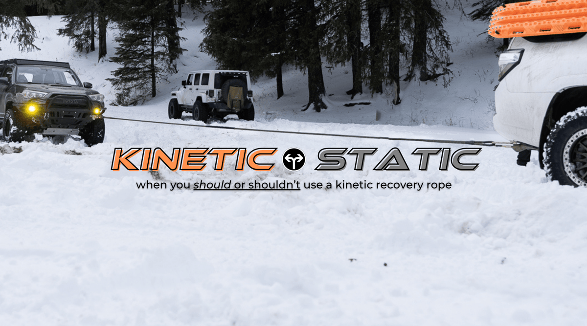 When Should You Use a Kinetic Rope for Recovery? – SandyCats