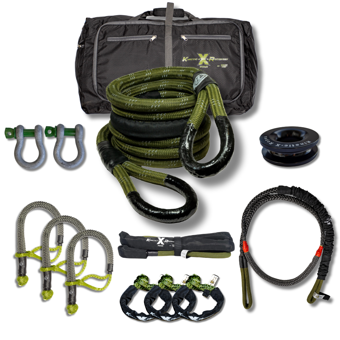 Kinetic Recovery Kits for Off-Road | Kinetic-X Complete Recovery ...